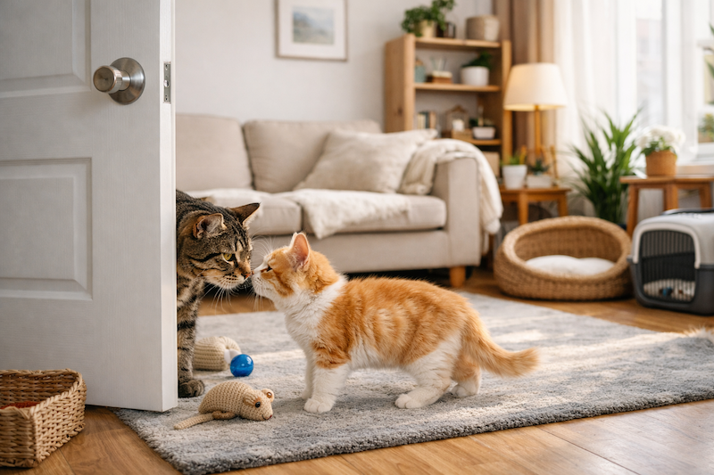 How to Introduce a New Cat to Your Resident Cat (Without Starting a Wo ...